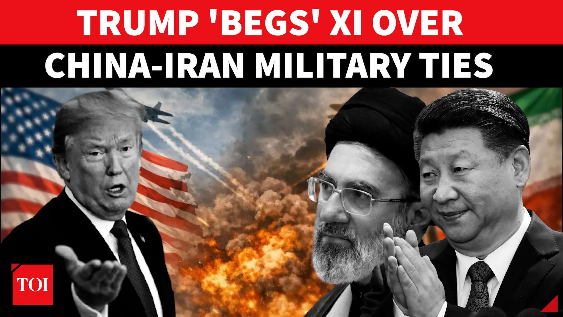 'China won't supply weapons to Iran': Trump cites Xi Jinping as US ...