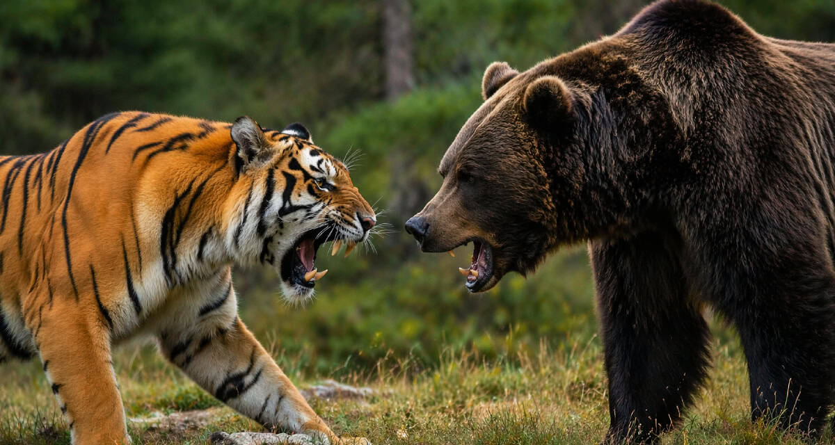 5 animals that can hunt & kill tigers (and don’t hesitate to do so)