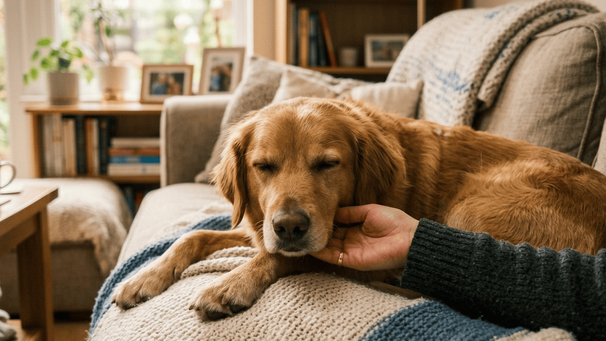 This is what goes through your dog's mind every time you pet him