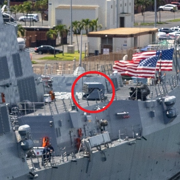 A US Navy destroyer just got a mysterious new gun