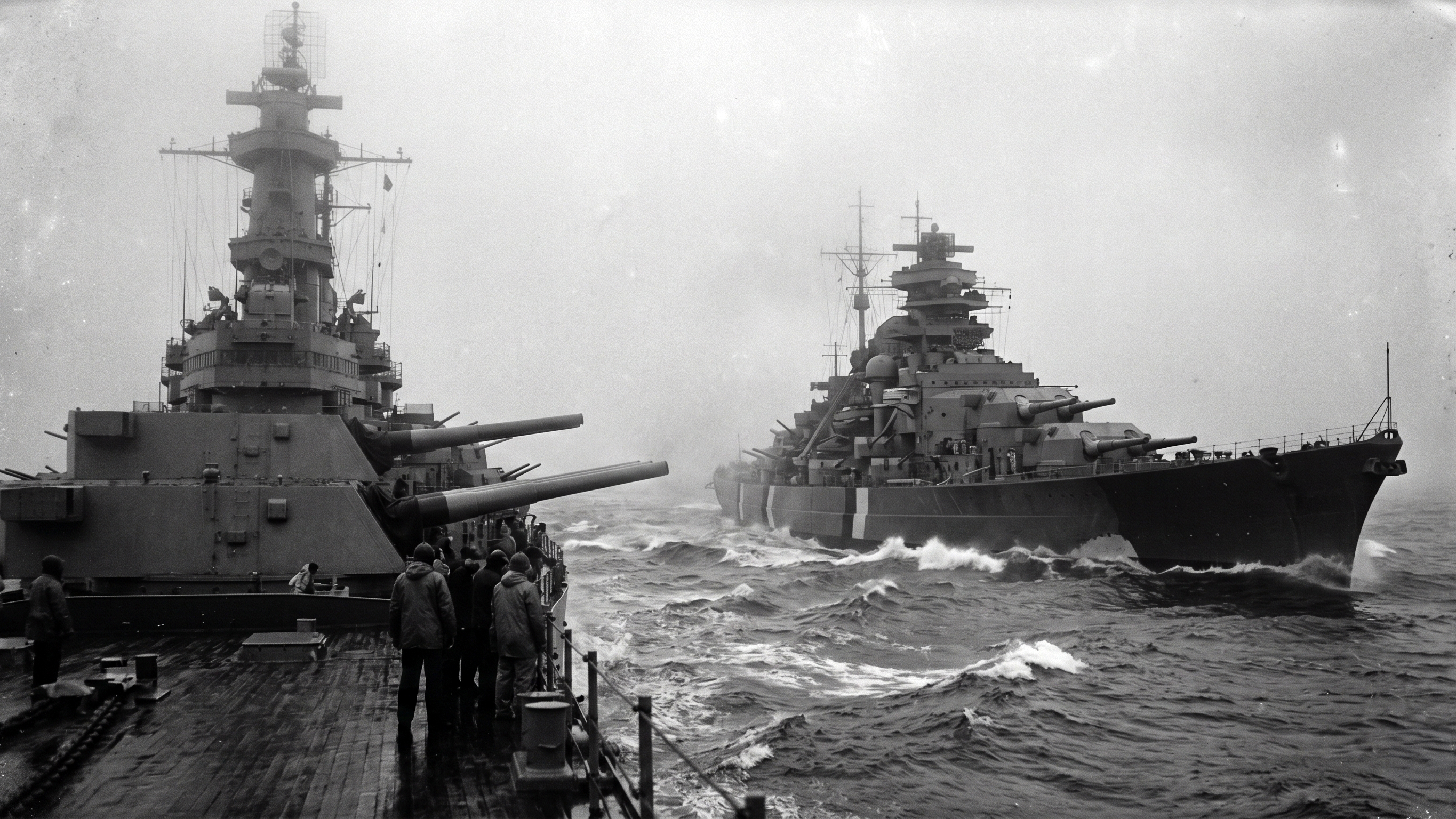 Iowa vs Bismarck - The battleship duel that could have changed the ...