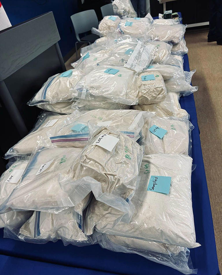 Clandestine drug-lab haul included nearly 40 kilos of fentanyl ...