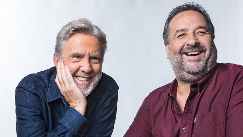 Mick Molloy and Glenn Robbins launch playful celebrity roast show