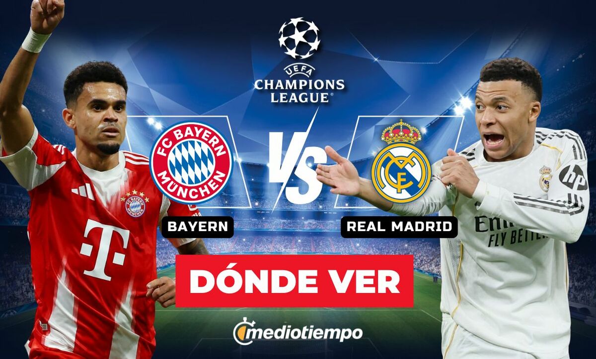 Bayern vs. Real Madrid en vivo. Cuartos de final vuelta Champions ...