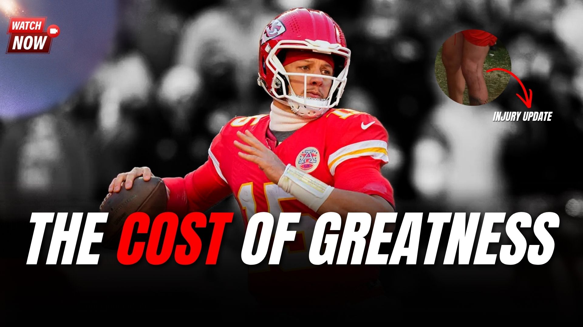 Patrick Mahomes reveals brutal surgery scars in new recovery update