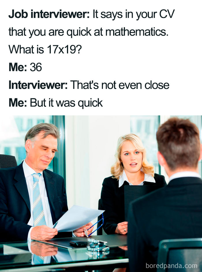 27 job interview memes that are too funny