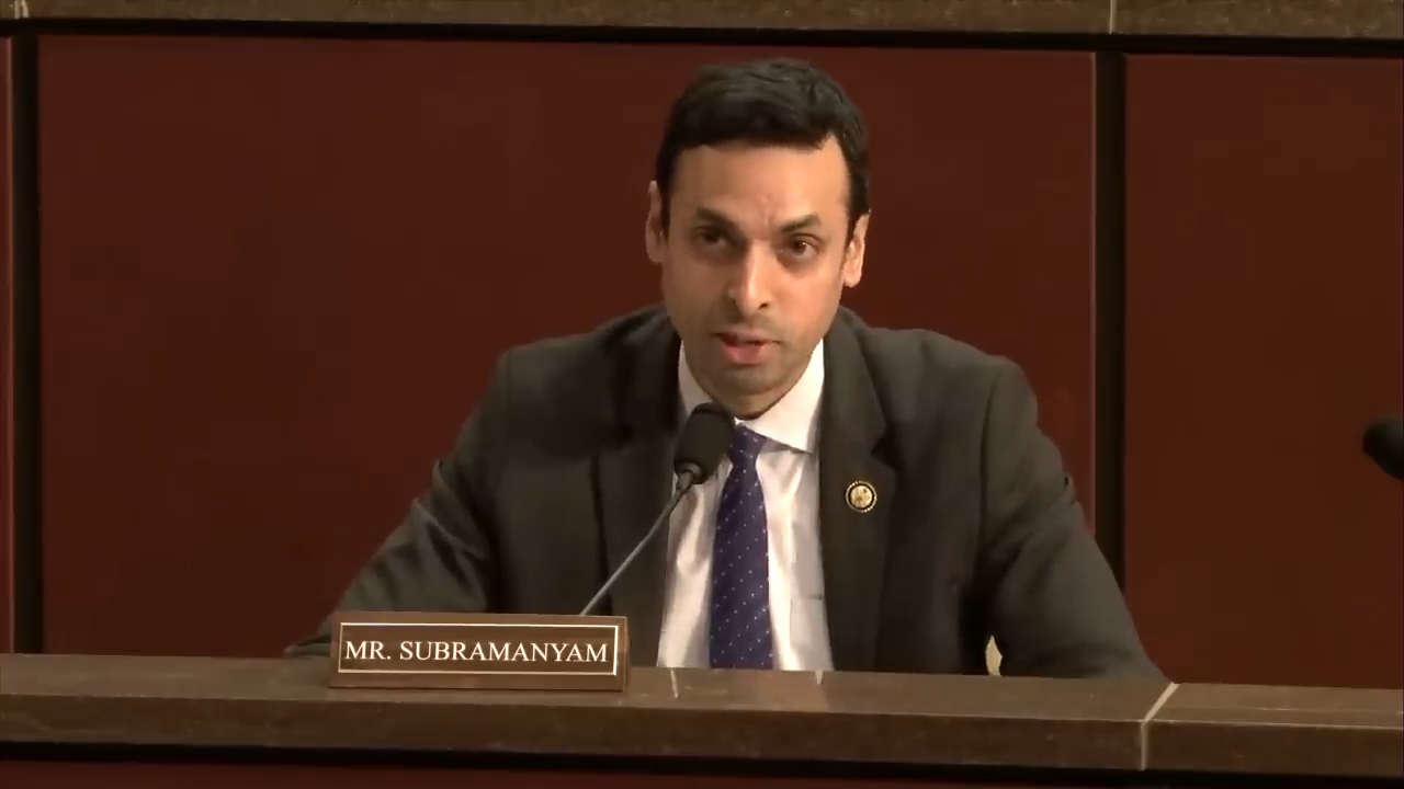 'Let's talk about the fraud in this administration': Suhas Subramanyam ...