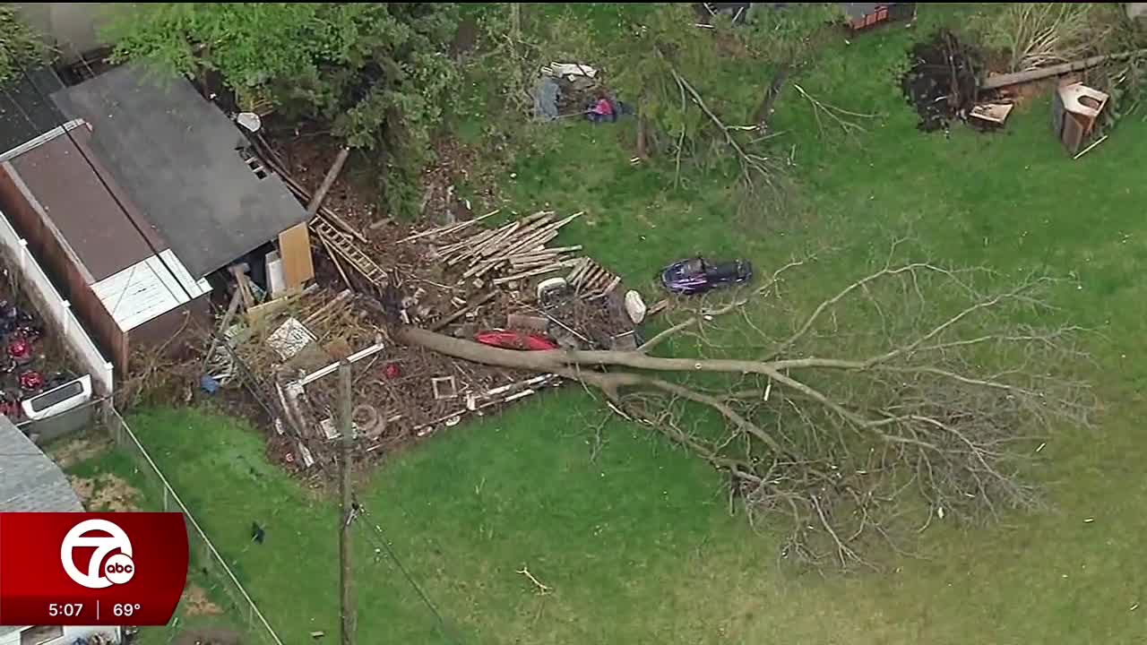 Storms leave trail of damage in Lincoln Park