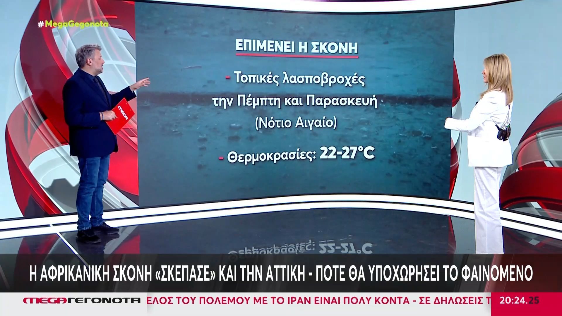 Σε κλοιό αφρικανικής σκόνης η χώρα - Η πρόγνωση του Γ. Καλλιάνου