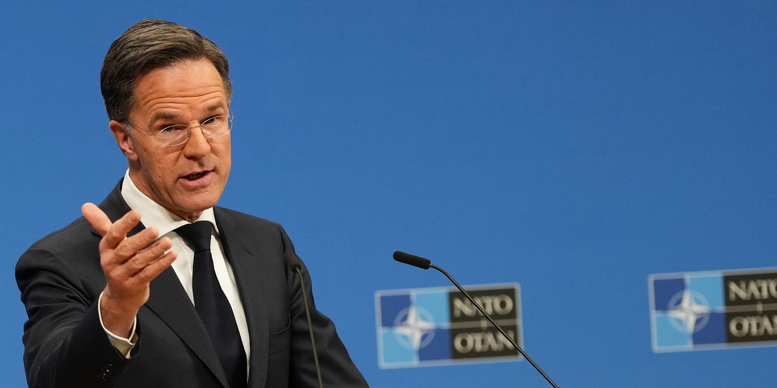 Mark Rutte: "Vi får inte tappa fokus på Ukraina"