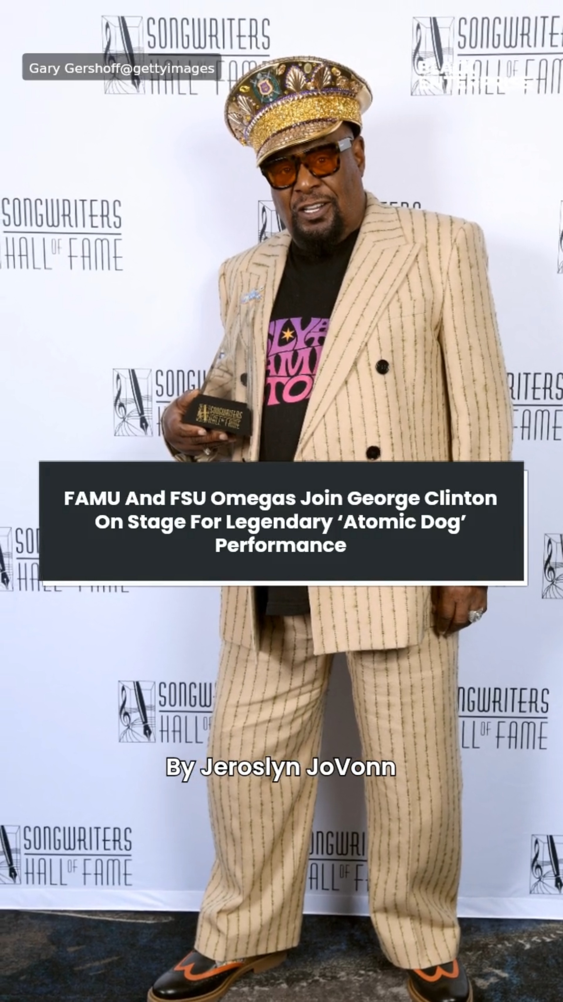 FAMU and FSU Omegas join George Clinton on stage for legendary 'Atomic ...