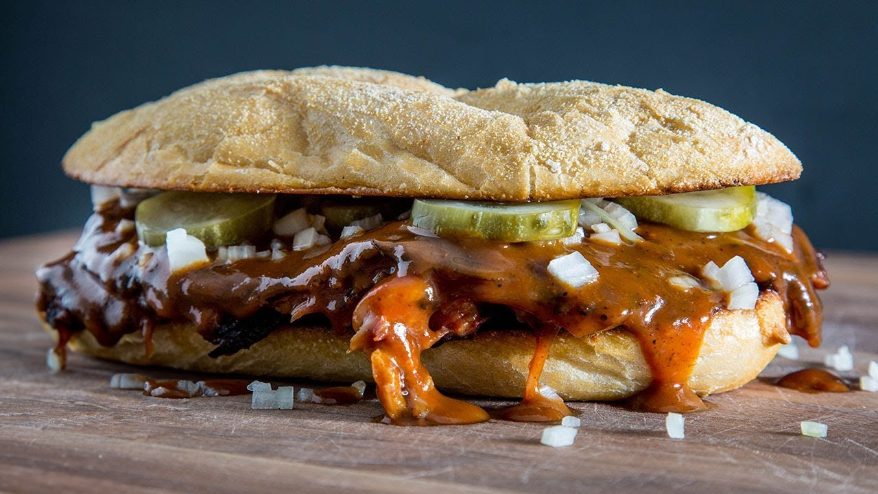 A homemade upgrade of the McDonald’s McRib