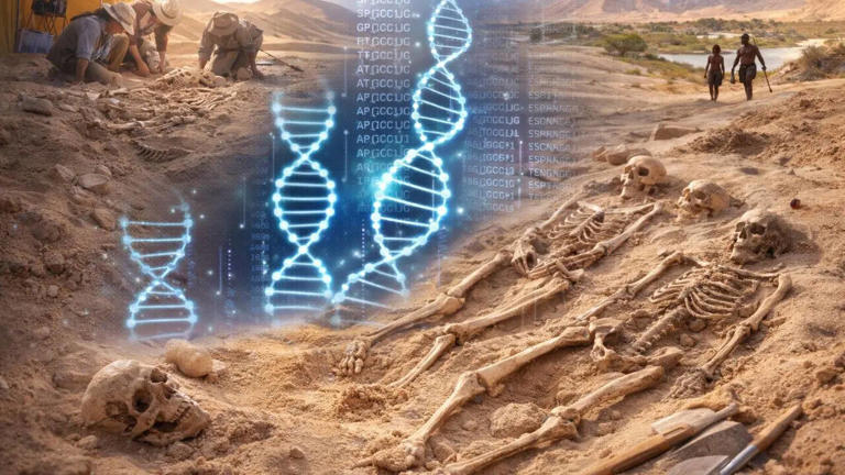 Sahara discovery: 7,000-year-old skeletons with unknown DNA puzzle ...