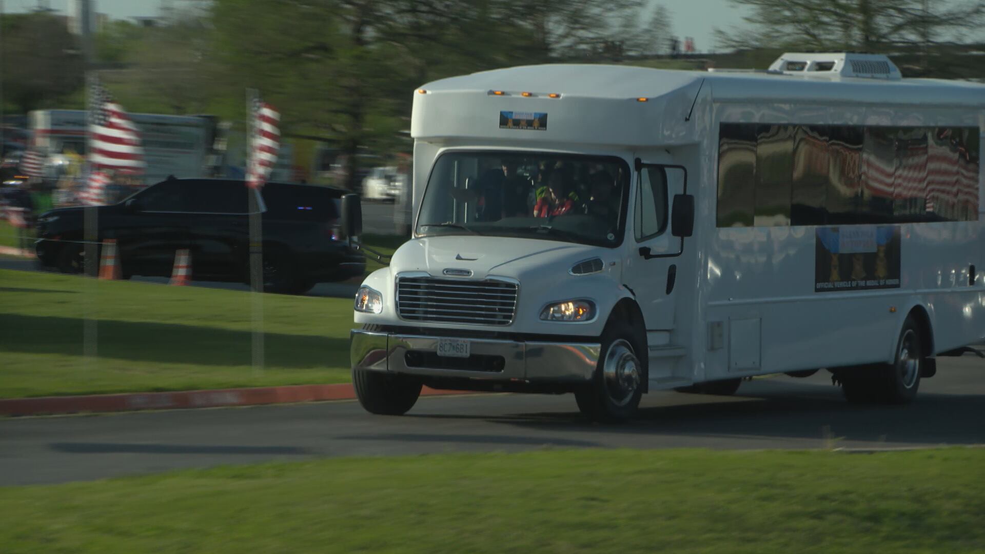 Gainesville kicks off annual Medal of Honor Week with motorcade arrival