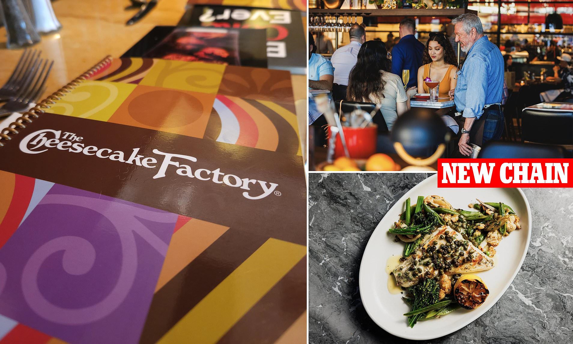 Cheesecake Factory opens its new chain with smaller portions