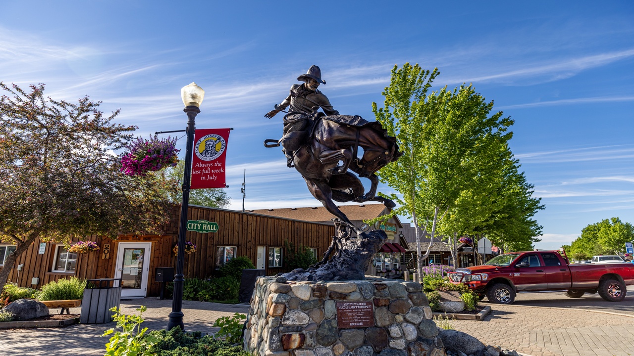 Joseph, Oregon, is 330 miles from Portland and feels like a completely ...