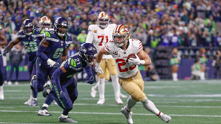 Christian McCaffrey gets primal in latest workout video