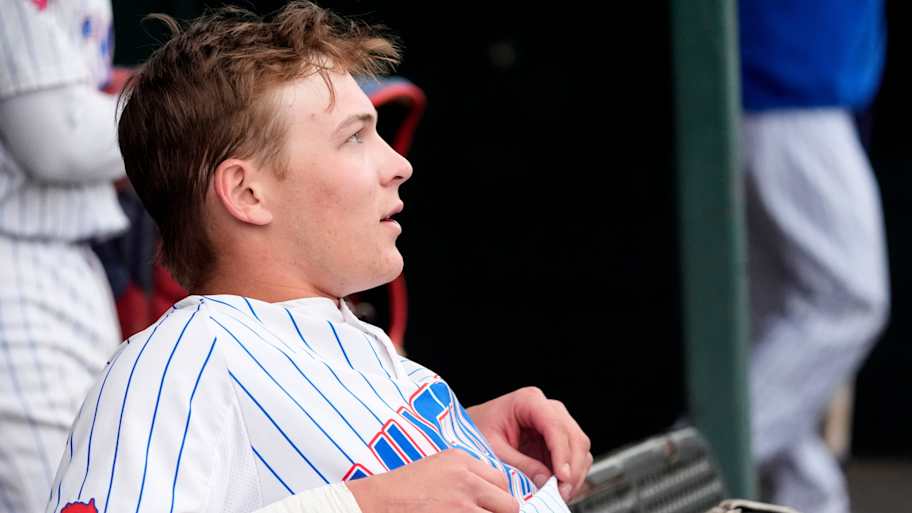 Eli Willits gets his first professional home run in unorthodox fashion