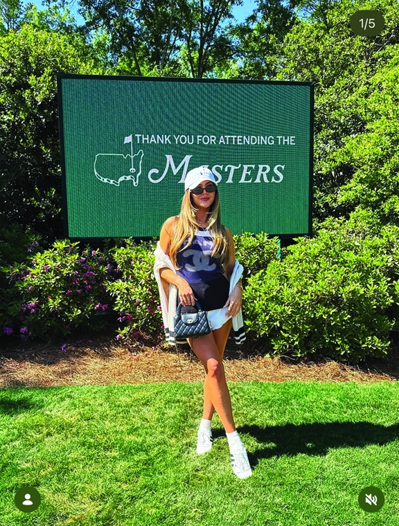 Influencer claps back at critics after getting 'cancelled' for Masters garb