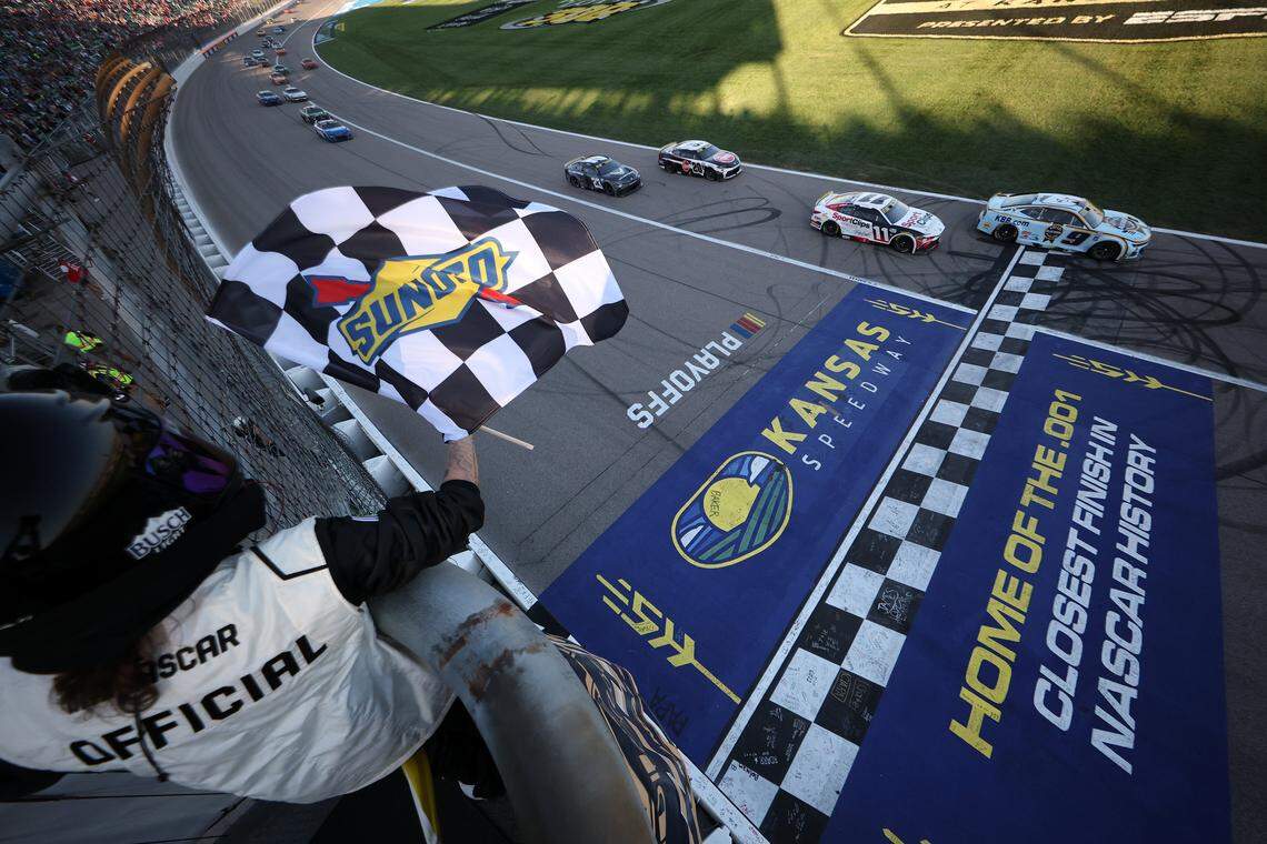 NASCAR racing is back at Kansas Speedway. Here's the schedule for this ...