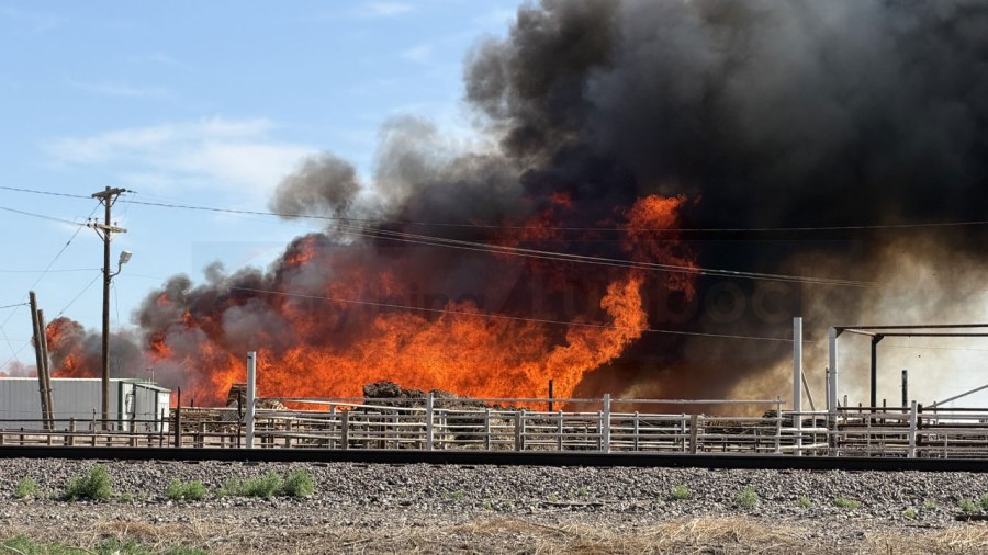 LFR update reveals over 1,000 pallets burned in Wednesday fire near ...