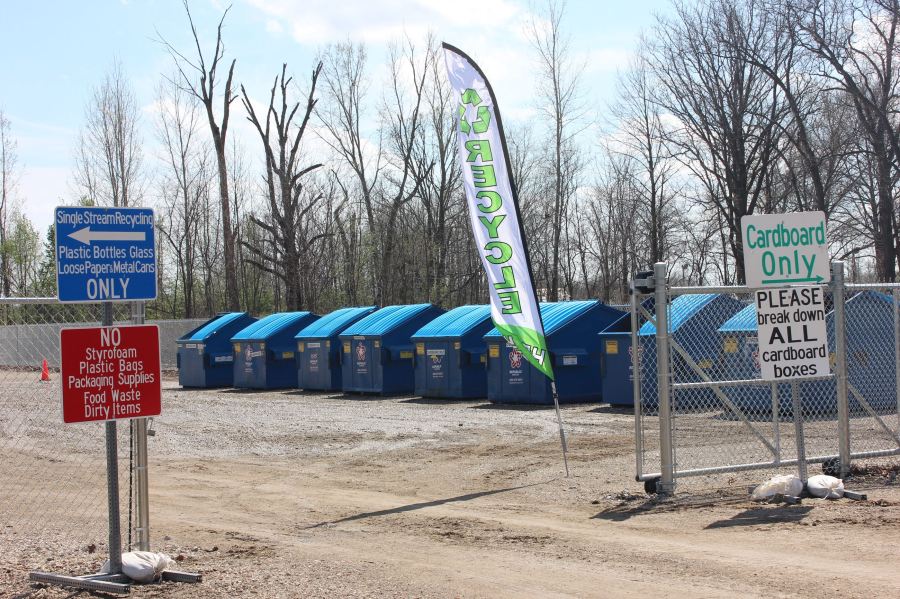 Allen County recycling drop-off site moved due to illegal dumping