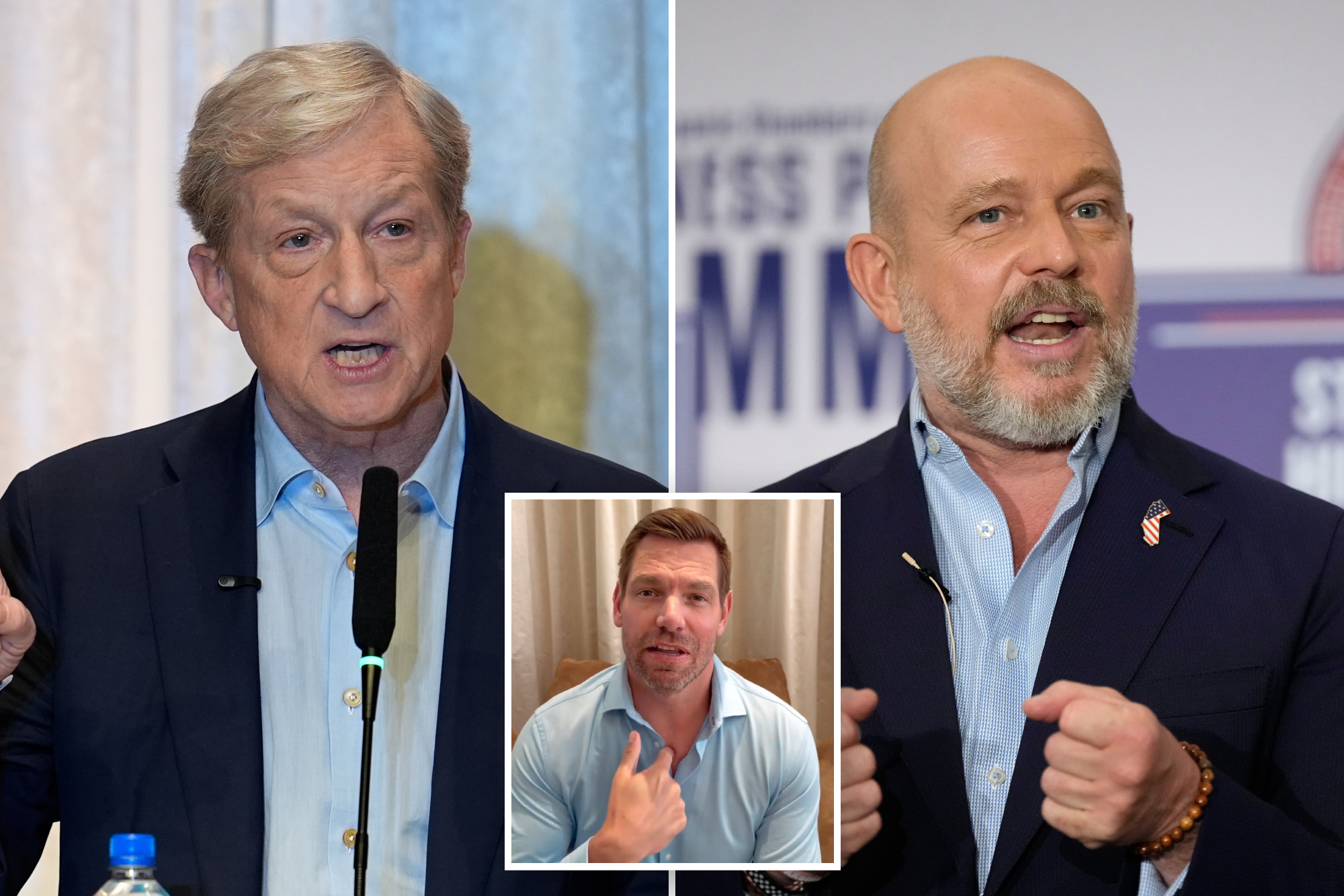 Tom Steyer and Steve Hilton pull ahead in California governor race: poll