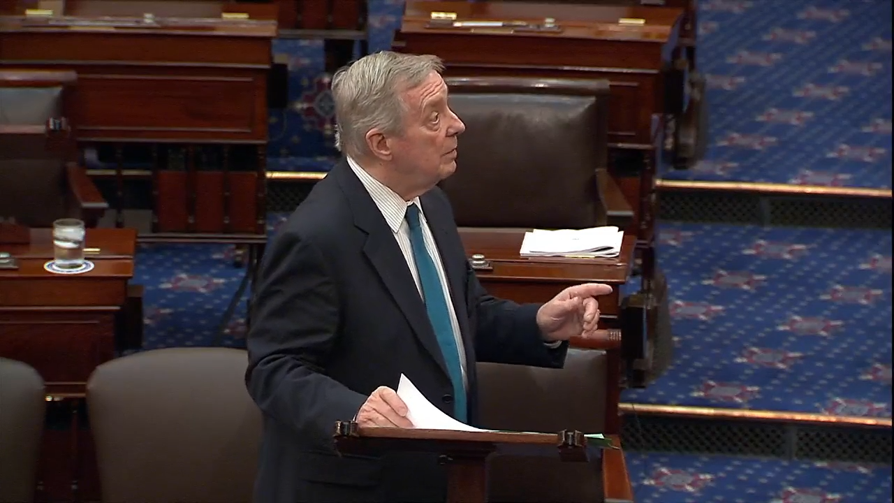 'This president thinks he's gonna lose': Sen. Durbin says the quiet ...