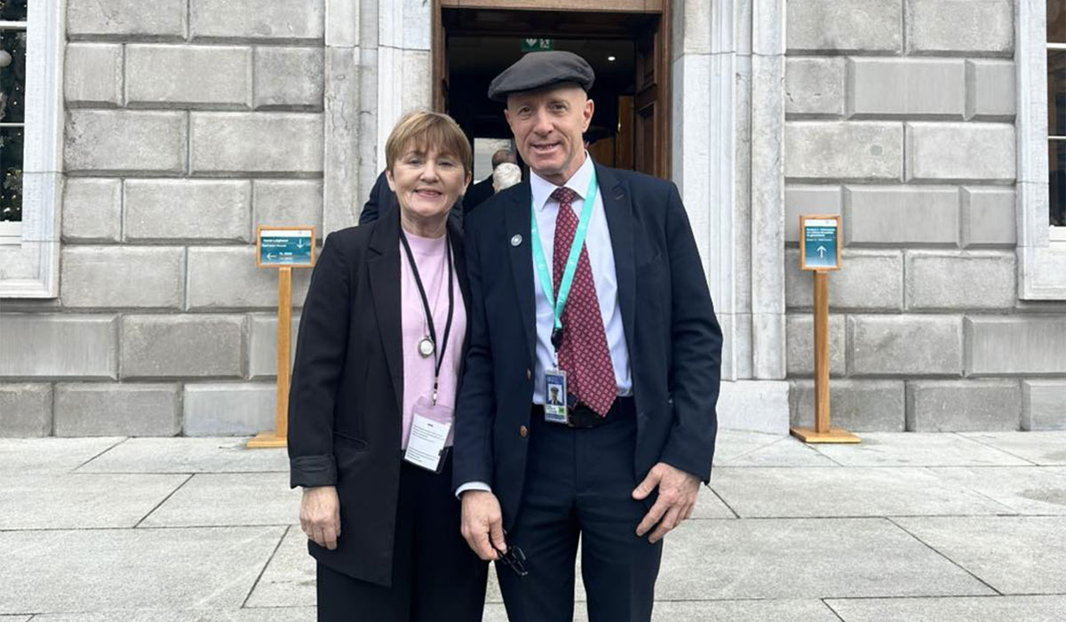 The family behind Michael Healy-Rae as he resigns from government