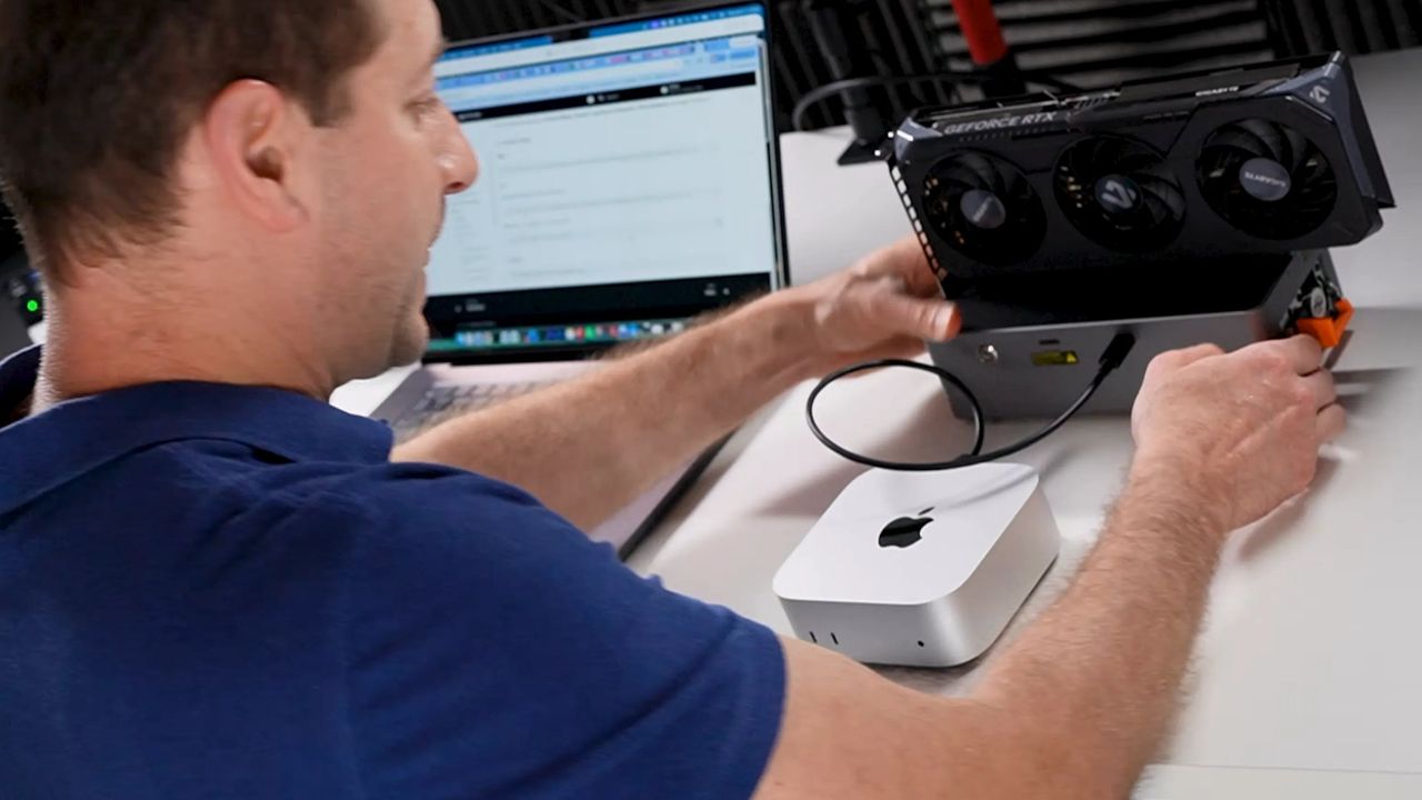Apple and Nvidia are happy together once more. Well, kind of