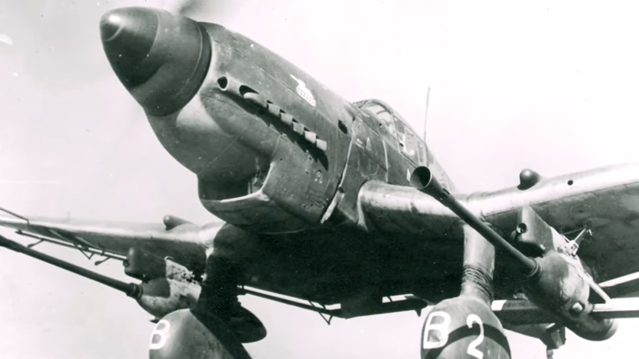 The Stuka that hunted tanks instead of cities