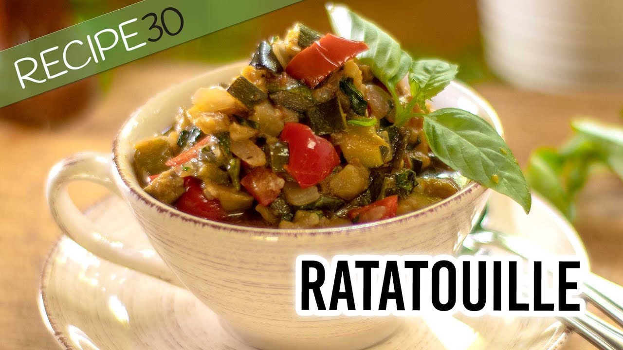French ratatouille recipe from Provence - Ratatouille Nicoise