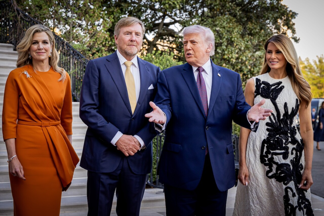 El incómodo momento entre Máxima, Guillermo y Melania Trump en la Casa ...