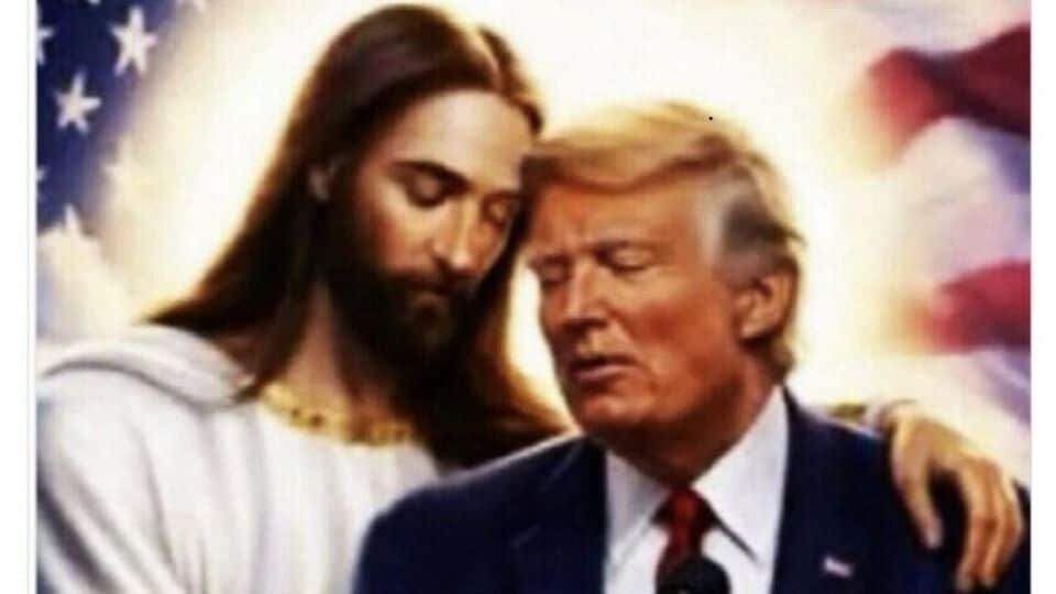 Trump finds fan-made AI picture of Jesus embracing him 'quite nice ...