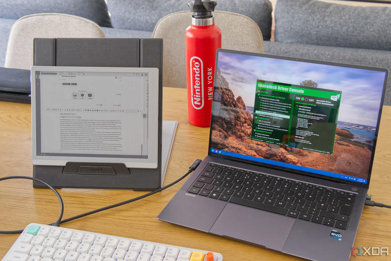 E-readers make terrible second monitors, and that's exactly why I use ...
