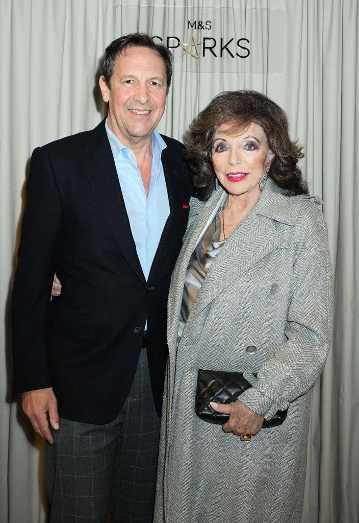 Dame Joan Collins, 92, showcases her age-defying looks as she enjoys ...