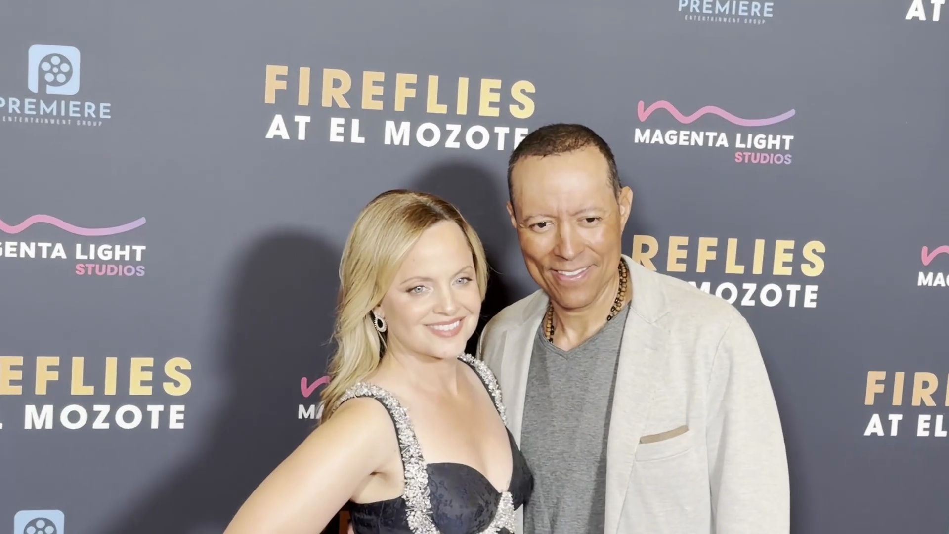 Mena Suvari, Jeff Fahey and Yancey Arias at the Fireflies at El Mozote ...