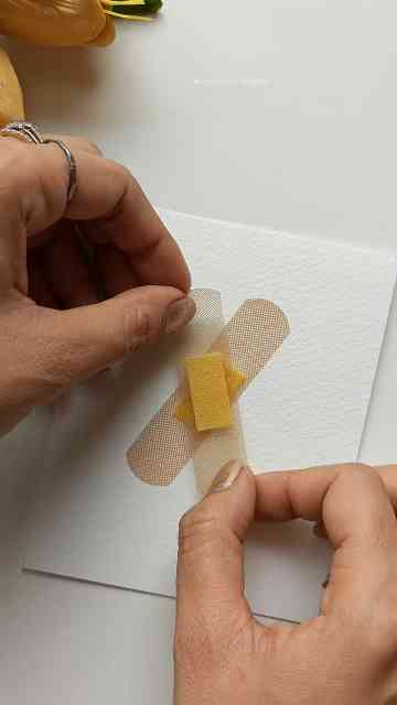 Band aid love card creative DIY tutorial
