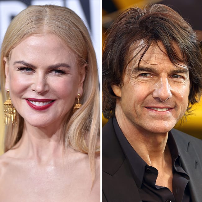 Nicole Kidman & Tom Cruise cross paths on the red carpet in matching ...