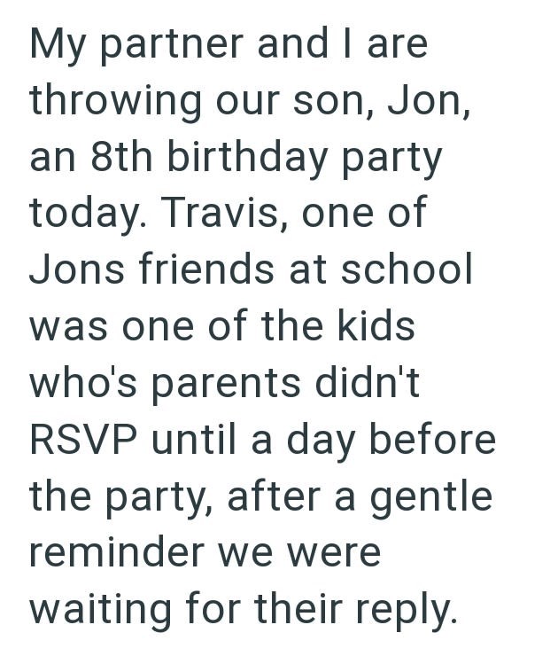 'We aren't a day care': Parents throw 8-year-old son's birthday party ...