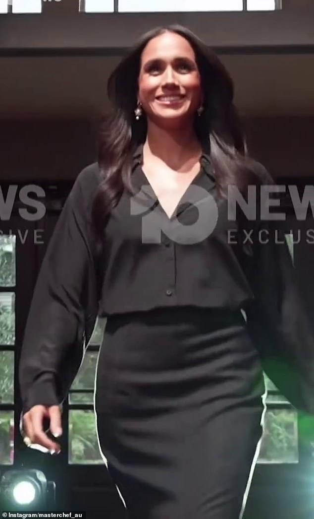 Poh Ling Yeow fangirls over Meghan Markle as she walks onto the set of ...