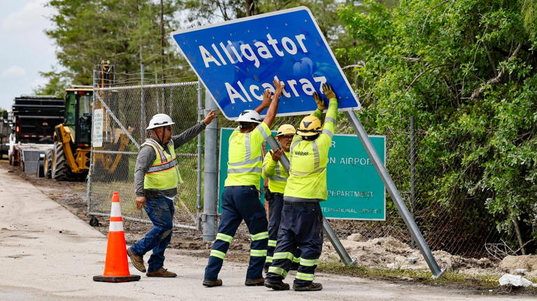 Future of Ron DeSantis’ controversial 'Alligator Alcatraz' ICE holding ...