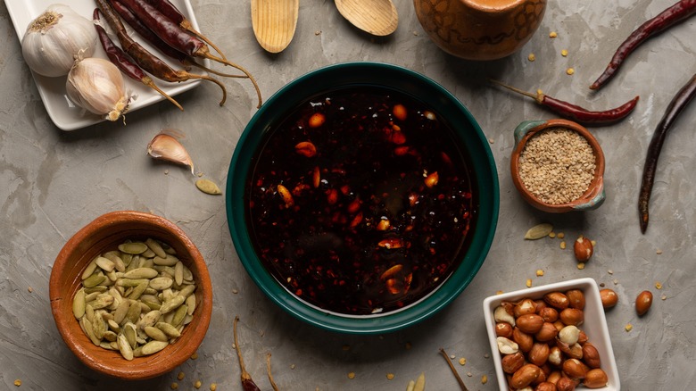 What makes salsa macha unique?