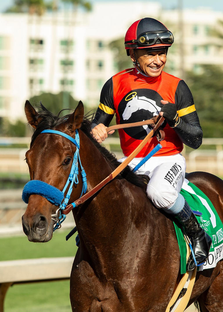 So Happy wins Santa Anita Derby, giving 60-year-old jockey Mike Smith a ...