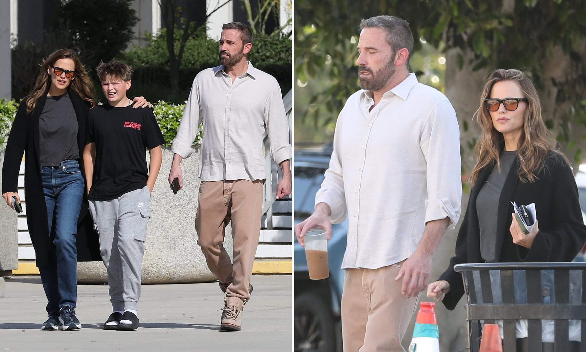 Ben Affleck and Jennifer Garner seem more like a couple than exes as ...