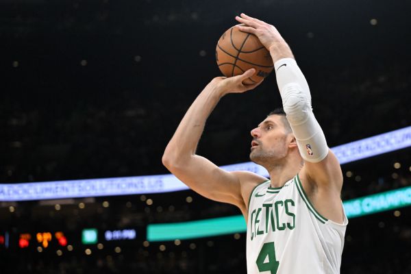 Celtics' Nikola Vucevic (finger) upgraded for Raptors game