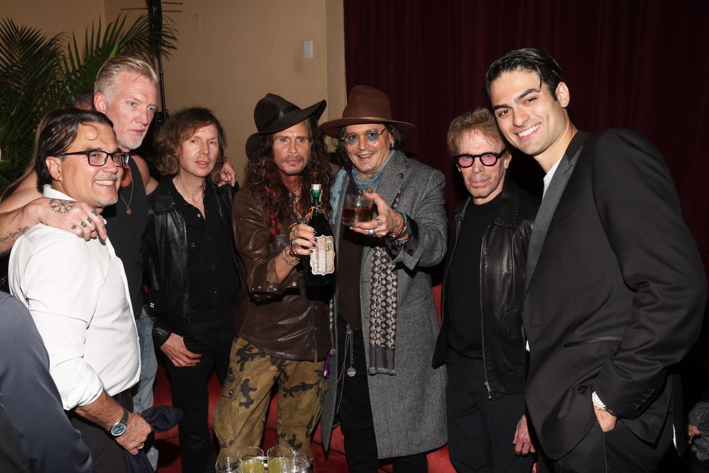Johnny Depp steps out for rare LA appearance at star-studded launch of ...