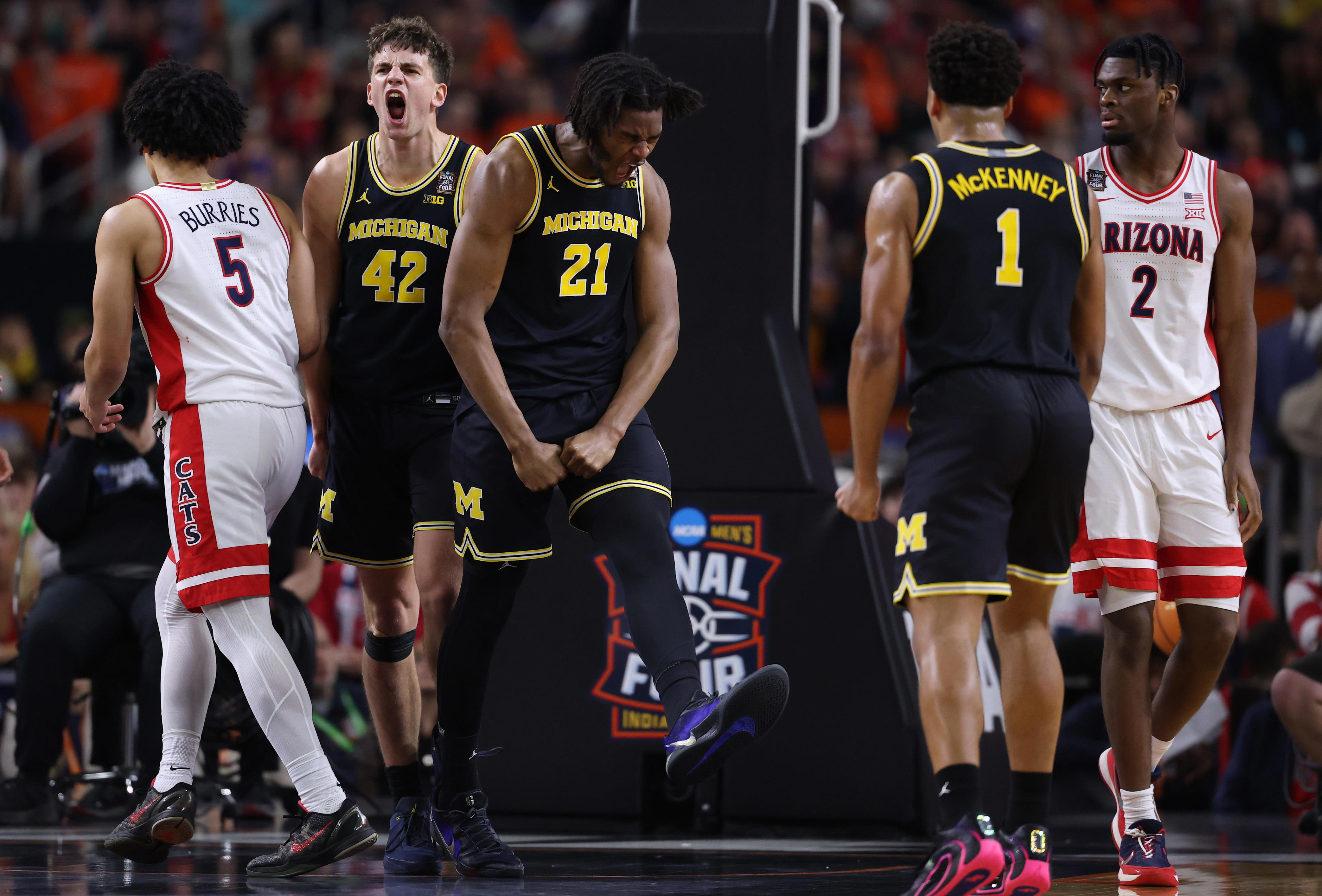 Arizona's NCAA tournament run ends in Final Four loss to Michigan