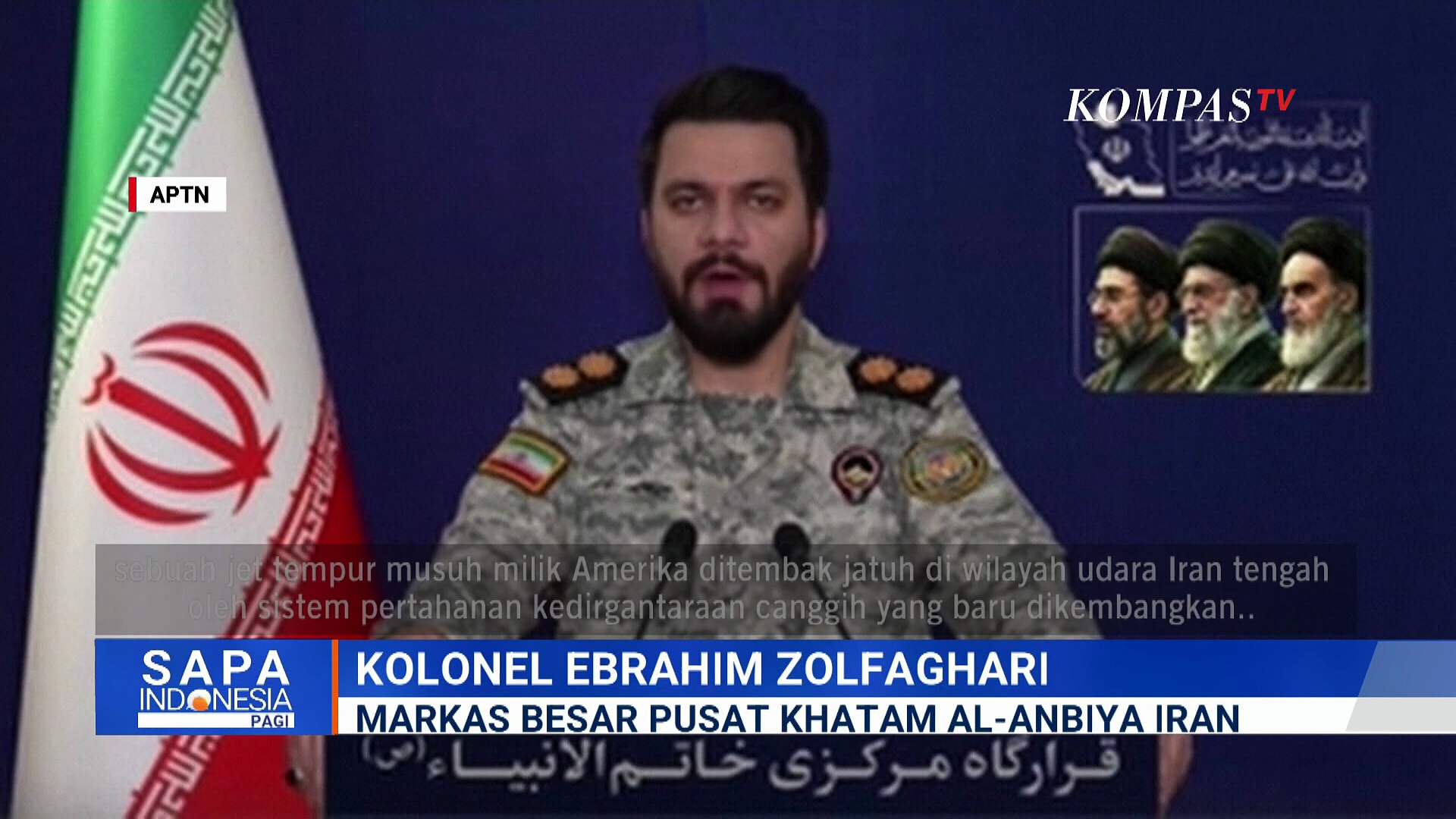 Perang memanas! Iran klaim tembak jatuh jet tempur F-15 milik AS, ini ...