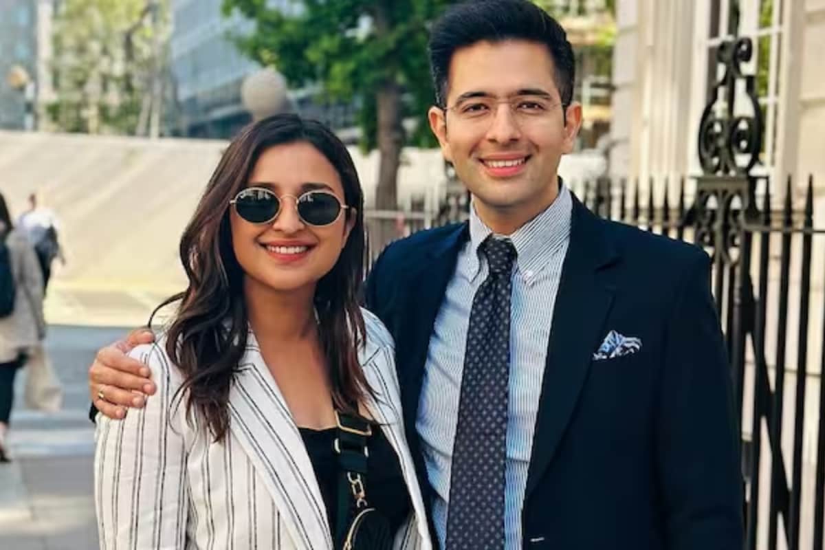 'Proud' Raghav Chadha lauds Parineeti Chopra as she launches her talk ...